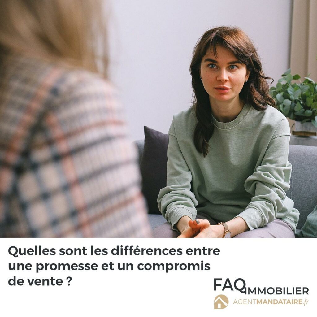 Promesse ou compromis de vente | Agent Mandataire France