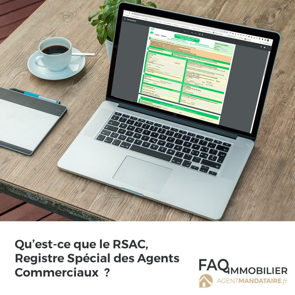 RSAC immobilier : tout savoir sur Registre Spécial des Agents Commerciaux
