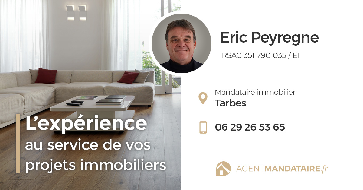 Eric Peyregne, mandataire immobilier Tarbes 65000